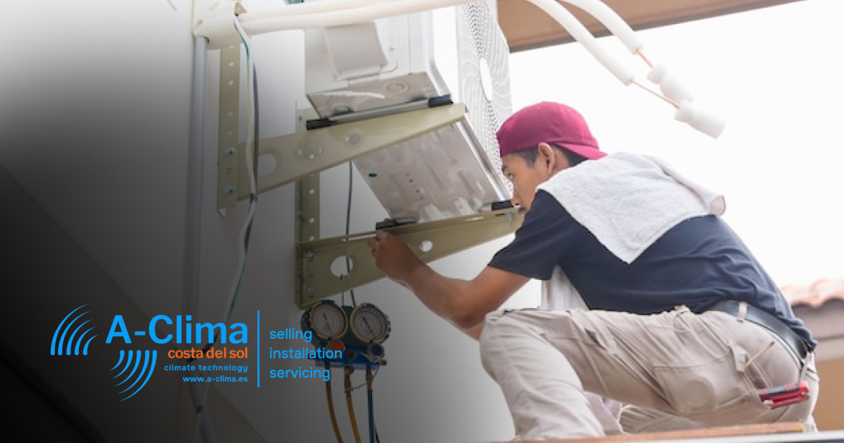 Installation of air conditioners | A-clima Costa del Sol