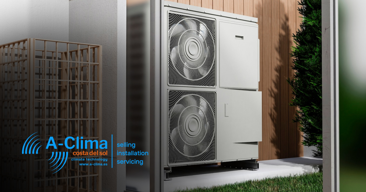 Installation of pool heat pumps | A-clima Costa del Sol